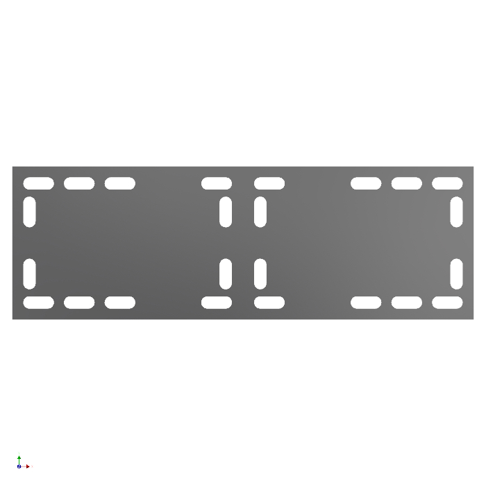 CO 10 Crossover Plate 25 - 400 mm - Webb Industries