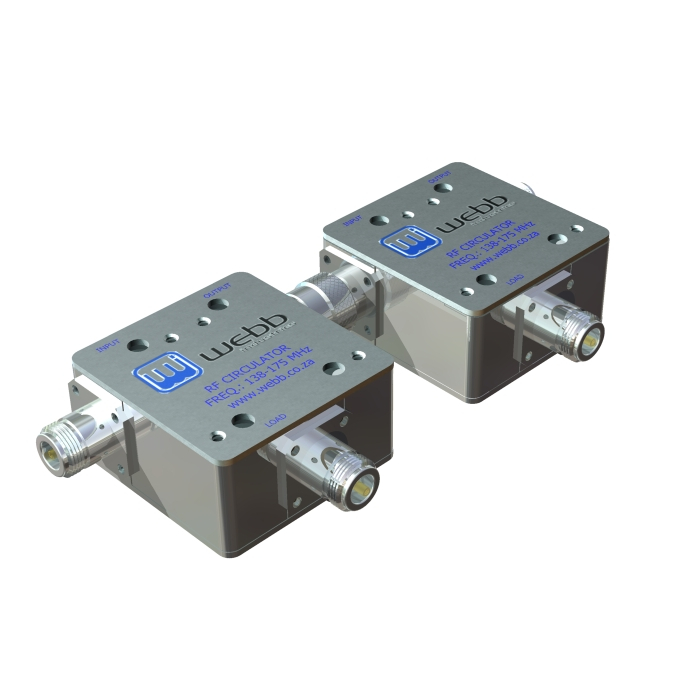 Dual Stage RF Circulators - Webb Industries