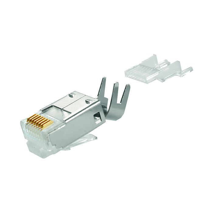 RJ45 Connector Cat6A 10Gig Shielded - Webb Industries